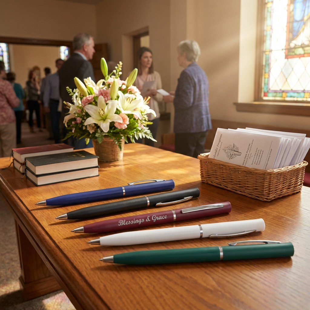 Promotional Impact: How Personalized Pens Enhance Church and Religious ...